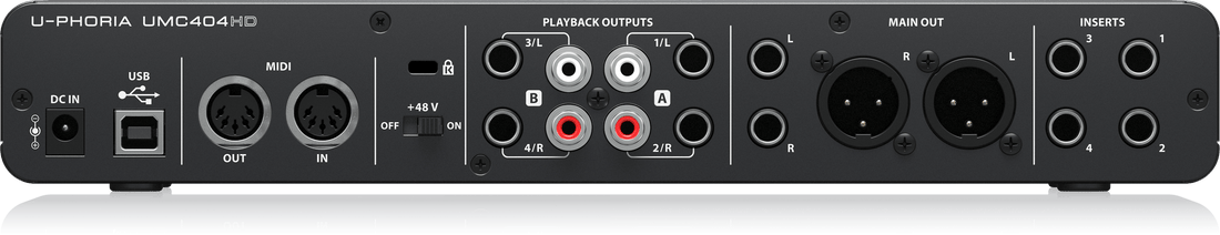 Behringer U-Phoria UMC404HD – Station Vibration
