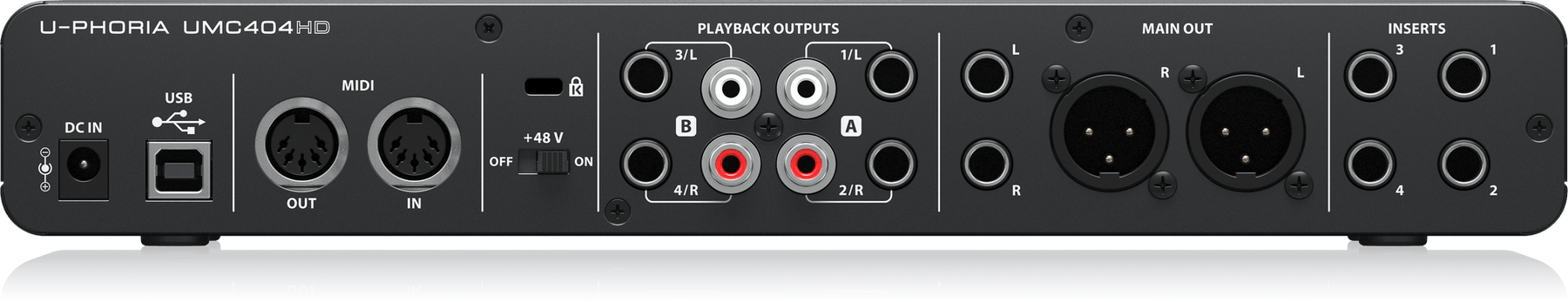 Behringer U-Phoria UMC404HD – Station Vibration