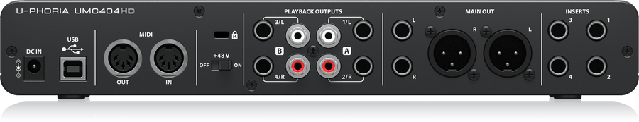 Behringer U-Phoria UMC404HD – Station Vibration