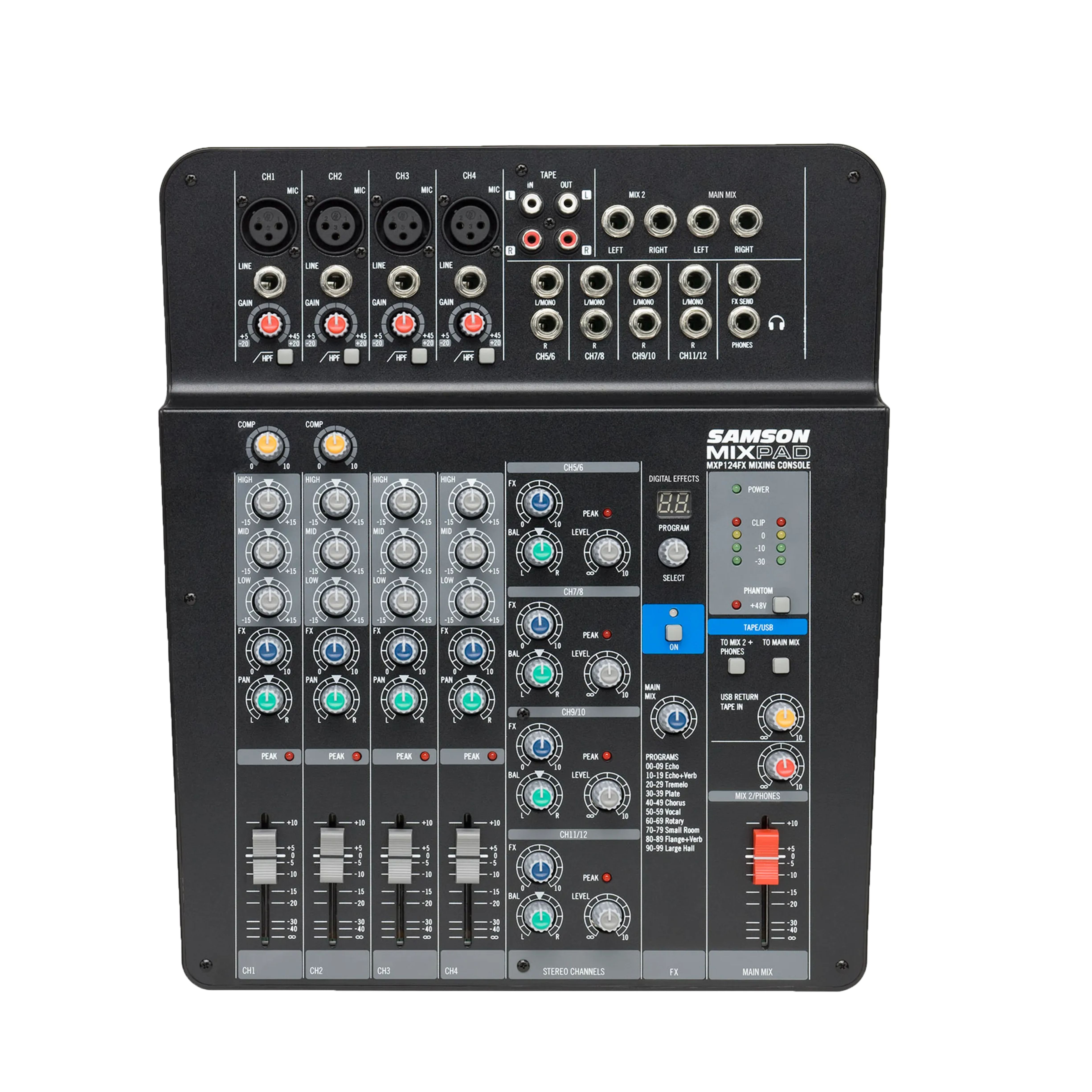 Samson MixPad MXP124FX – Station Vibration