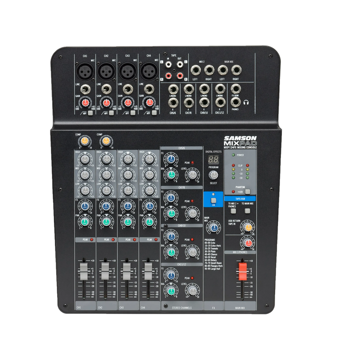 Samson MixPad MXP124FX – Station Vibration