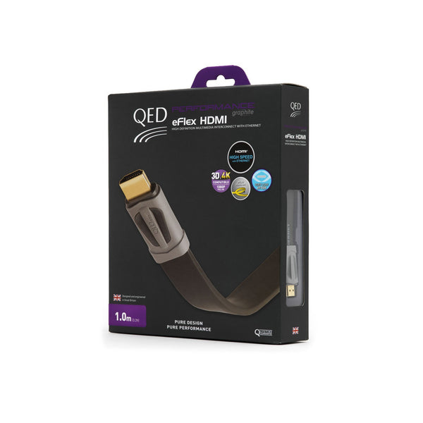 QED PERFORMANCE GRAPHITE EFLEX HDMI 5M | Station Vibration