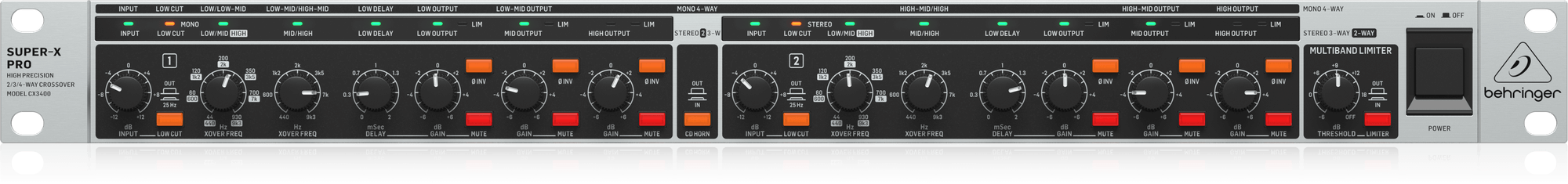 Processors - Active Crossovers, Compressor Limiter, Equalizers, DI Box ...