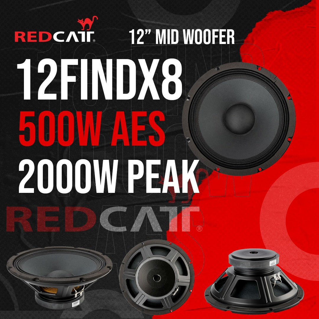 REDCATT 12FINDX8 - LOOSE SPEAKER | Station Vibration