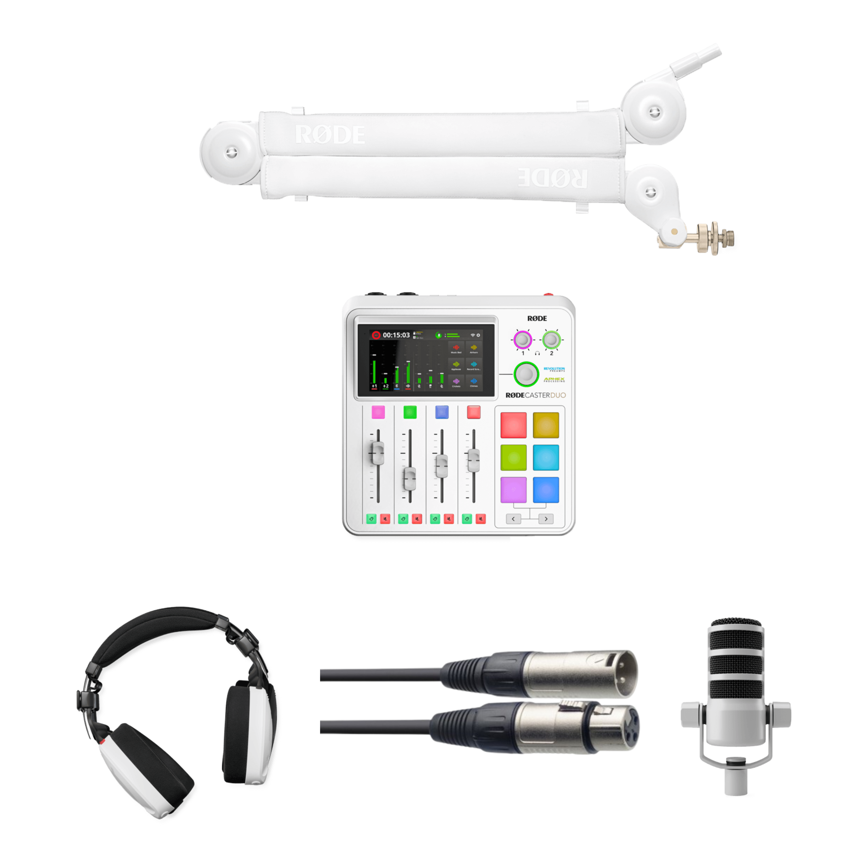 Rode Solo Podcast Kit (One-person Podcasting Kit) - White – Station ...