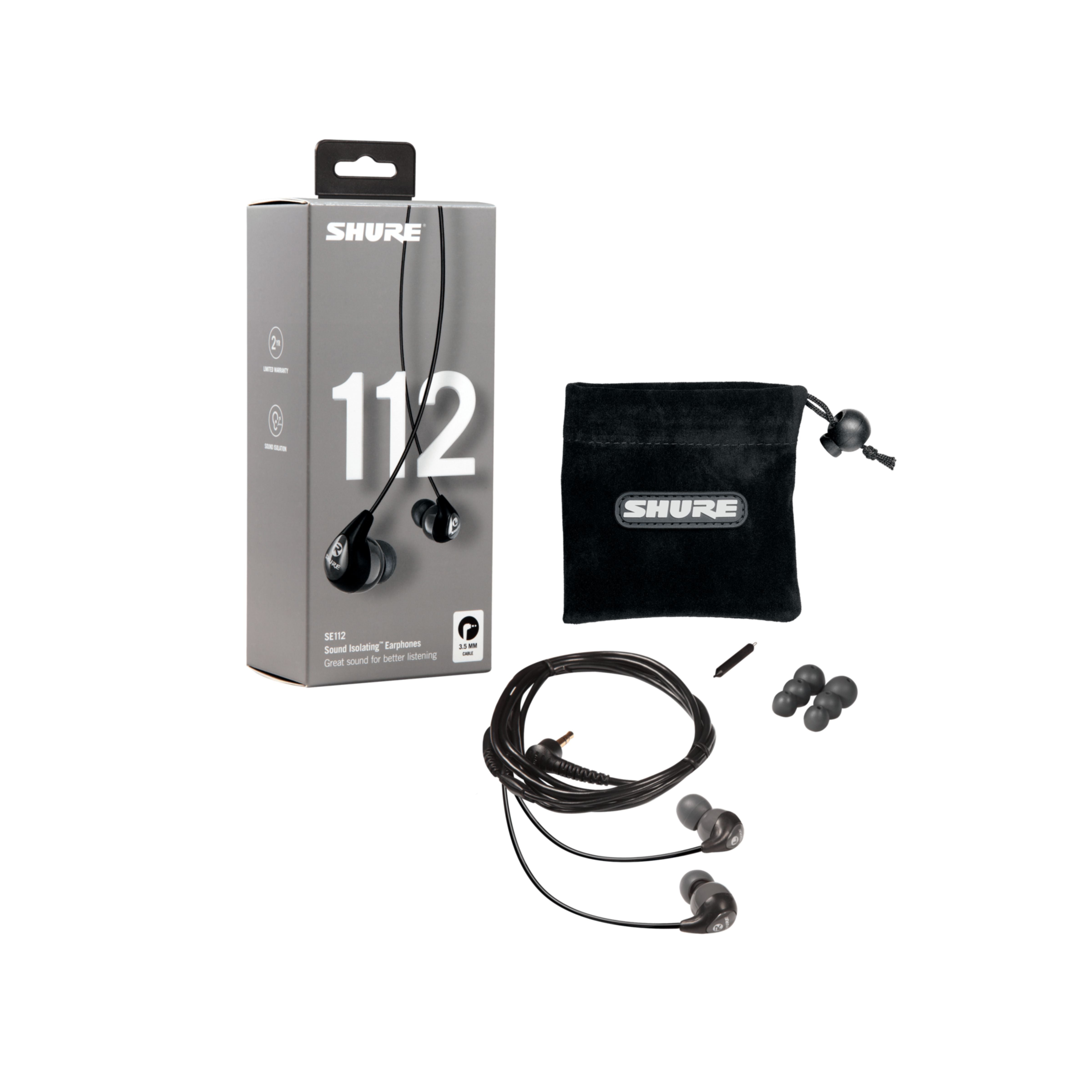 Shure SE112-GR – Station Vibration