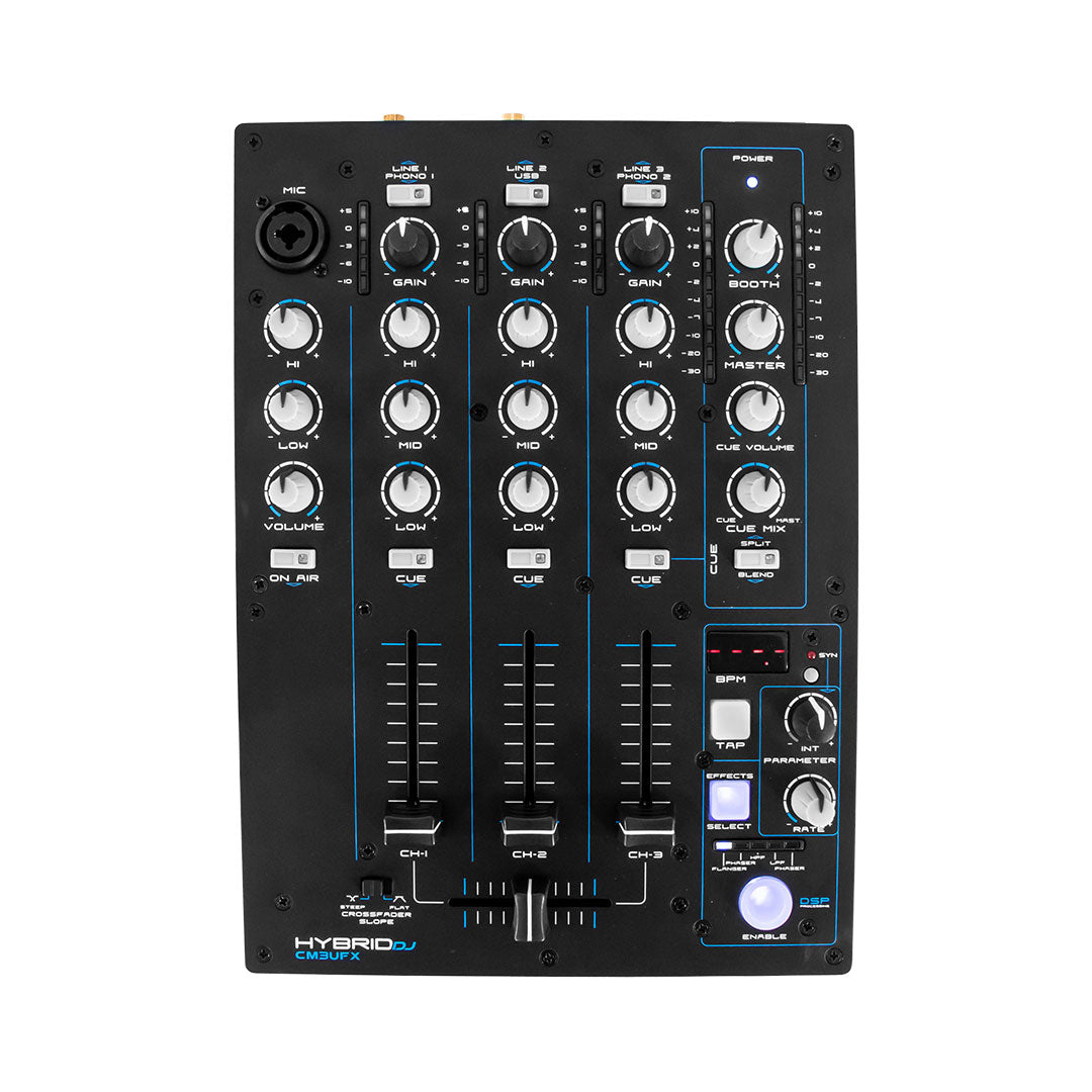 Hybrid CM3UFX - 3 + 1 Channel Dj Club Mixer with DSP effects | Station ...