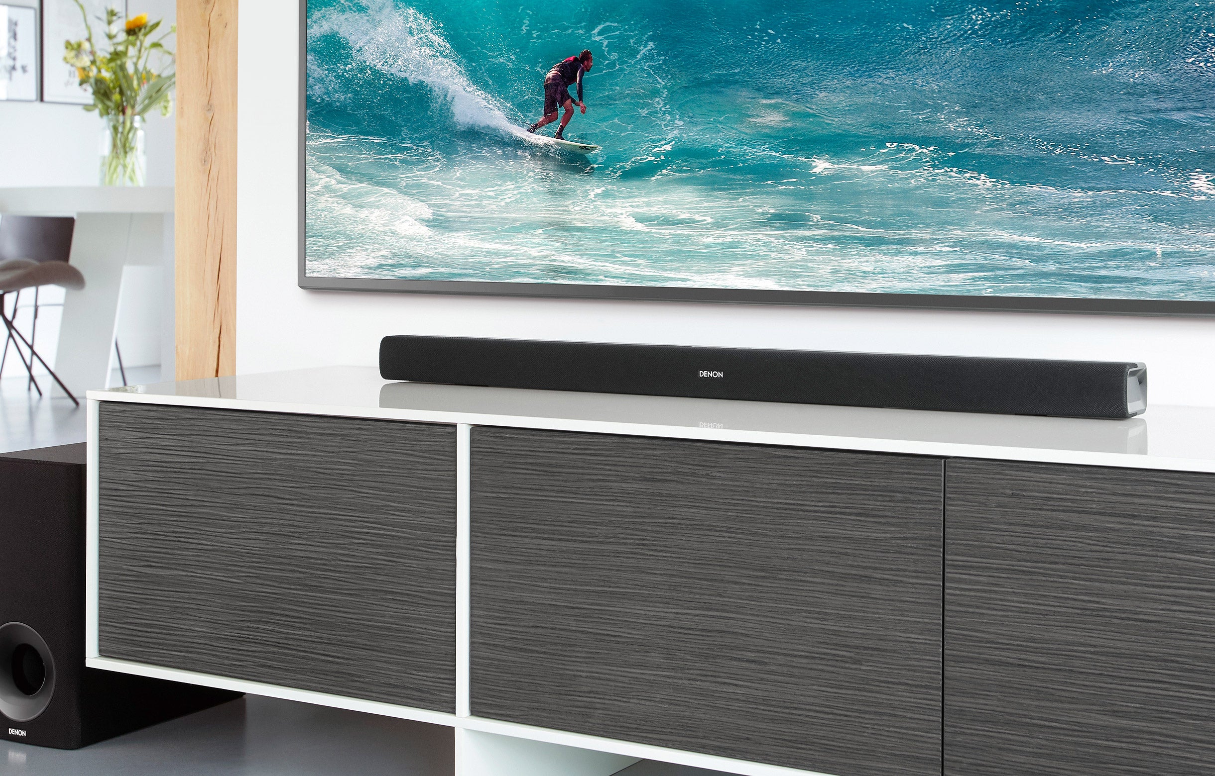 Denon DHT-S316 - 2.1 Channel Soundbar System | Station Vibration
