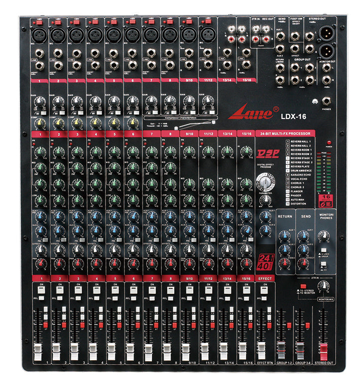 Lane LDX-16 | Station Vibration