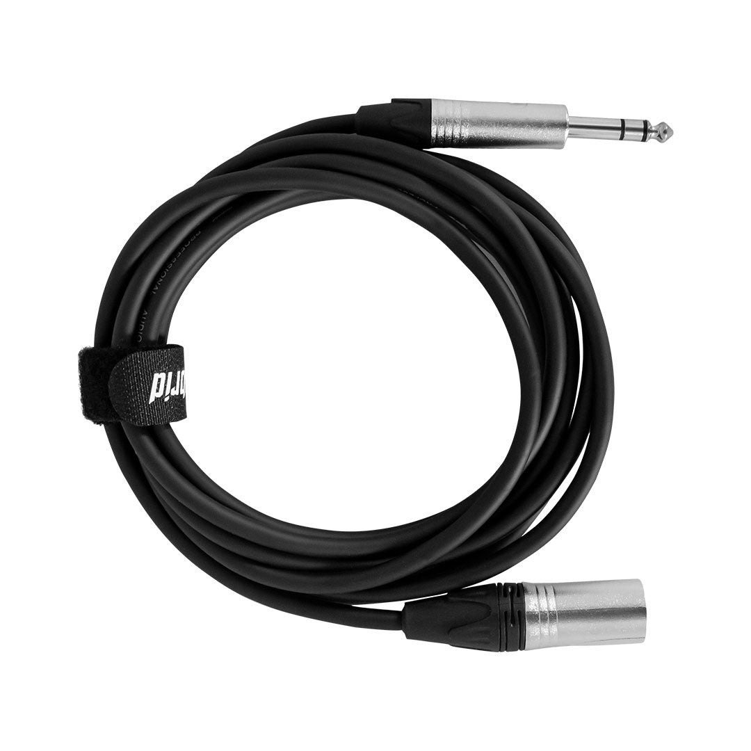 HYBRID XLR MALE-JACK STEREO 3M | Station Vibration