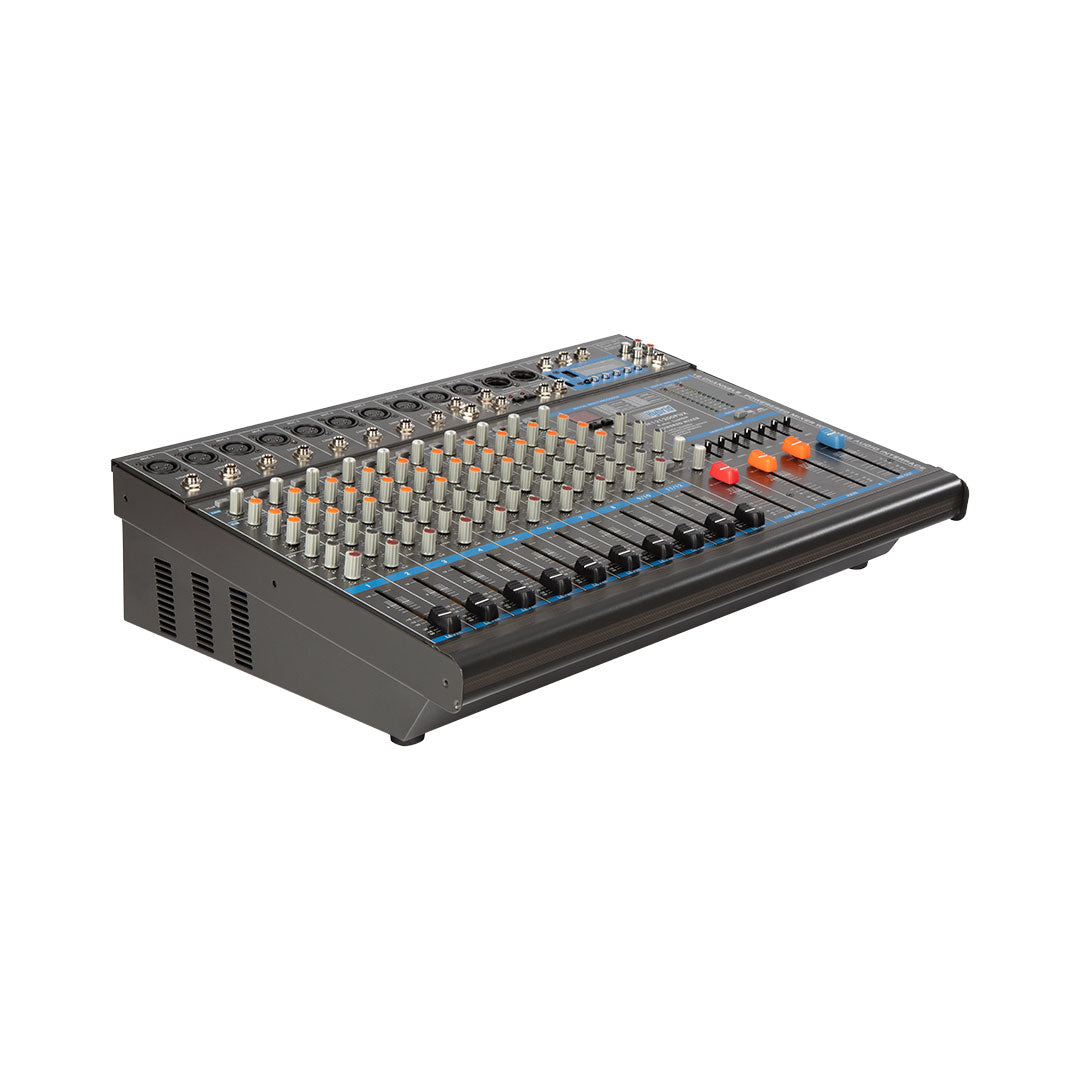 Hybrid M121200PUX Powered Desk Top Mixer | Station Vibration