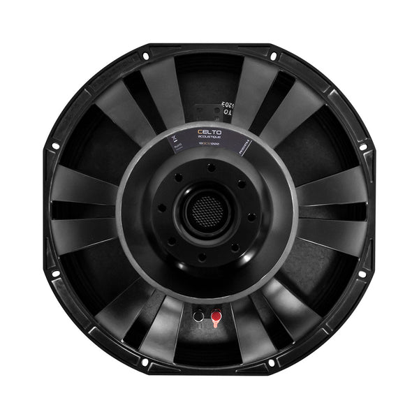 CELTO ACOUSTIC 18DCS1000 - 18" Sub-woofer, 1000W, 8 Ohm | Station Vibration